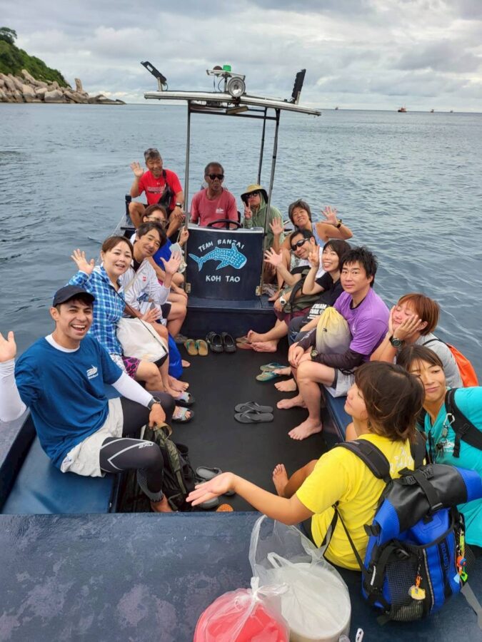 島周りDAY🏝️🐟 | Team Banzai Diving Koh Tao